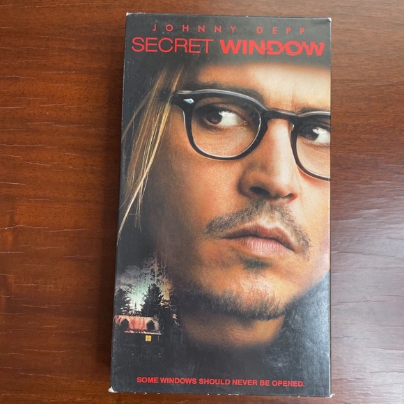 Media | Vhs Movie Secret Window Johnny Depp | Poshmark